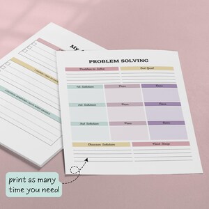 Printable Mental Health Journal Digital Therapy Workbook for Adults ...
