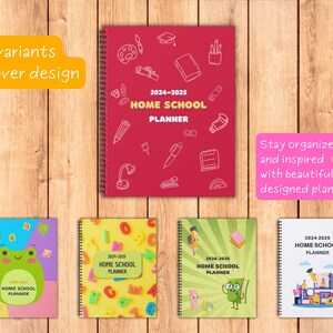 2024-2025 Homeschool Planner Printable PDF Homeschool Lesson Planner ...