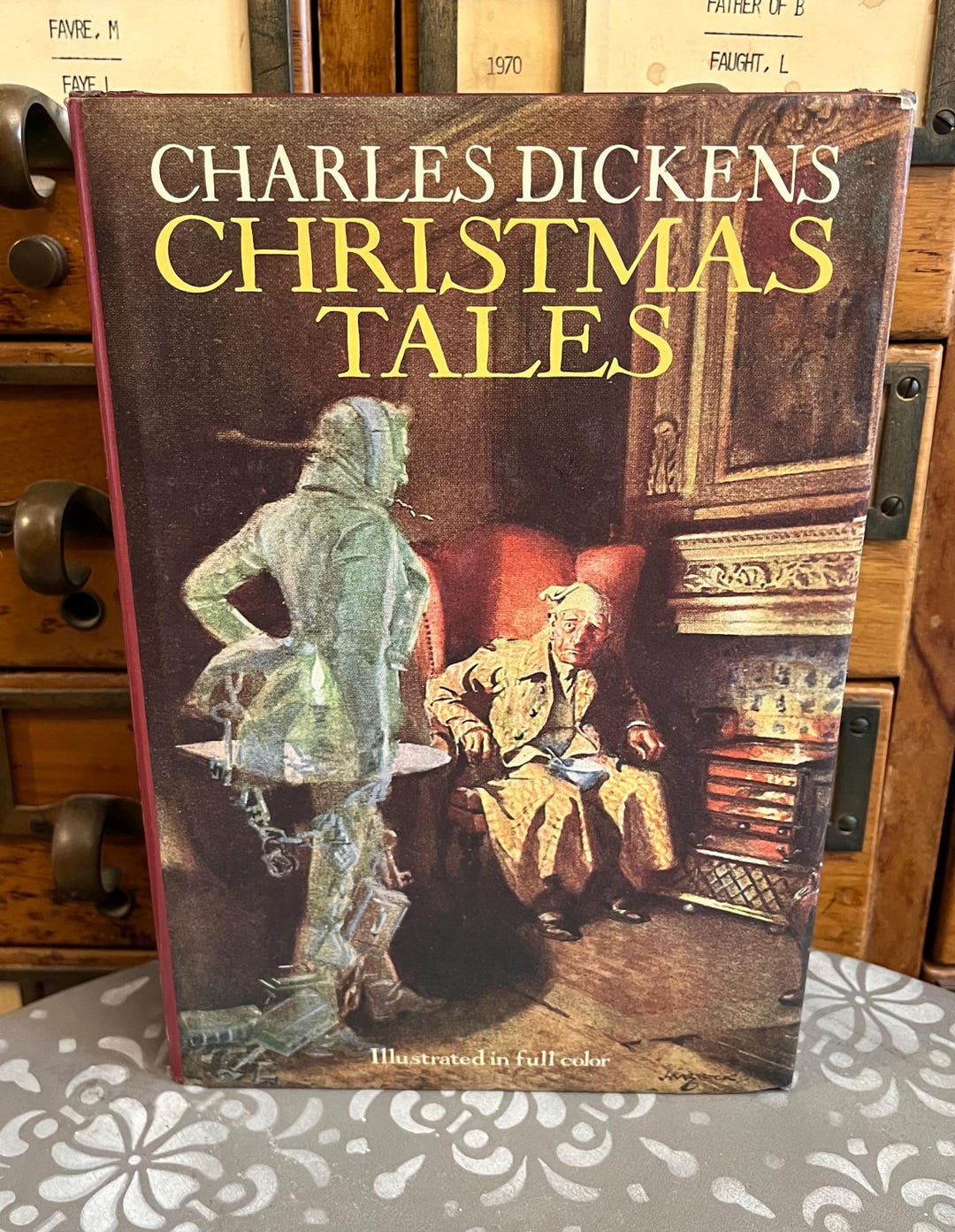 Charles Dickens Christmas Tales, Illustrated Hardcover, Collectible ...