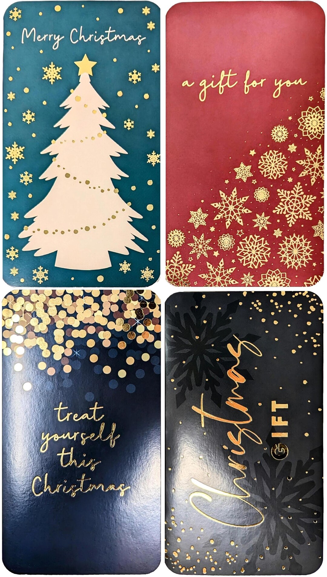 4 Traditional Christmas Money Wallets & Envelopes Eco Packaging - Etsy UK