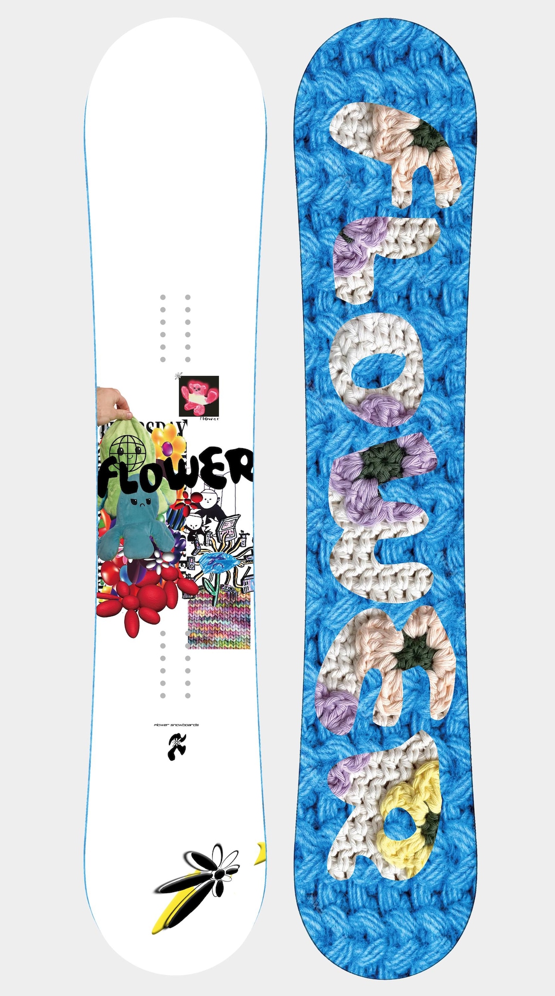 Flower Snowboards Twintip Freestyle Park Snowboard 145cm, 152cm, 155cm ...
