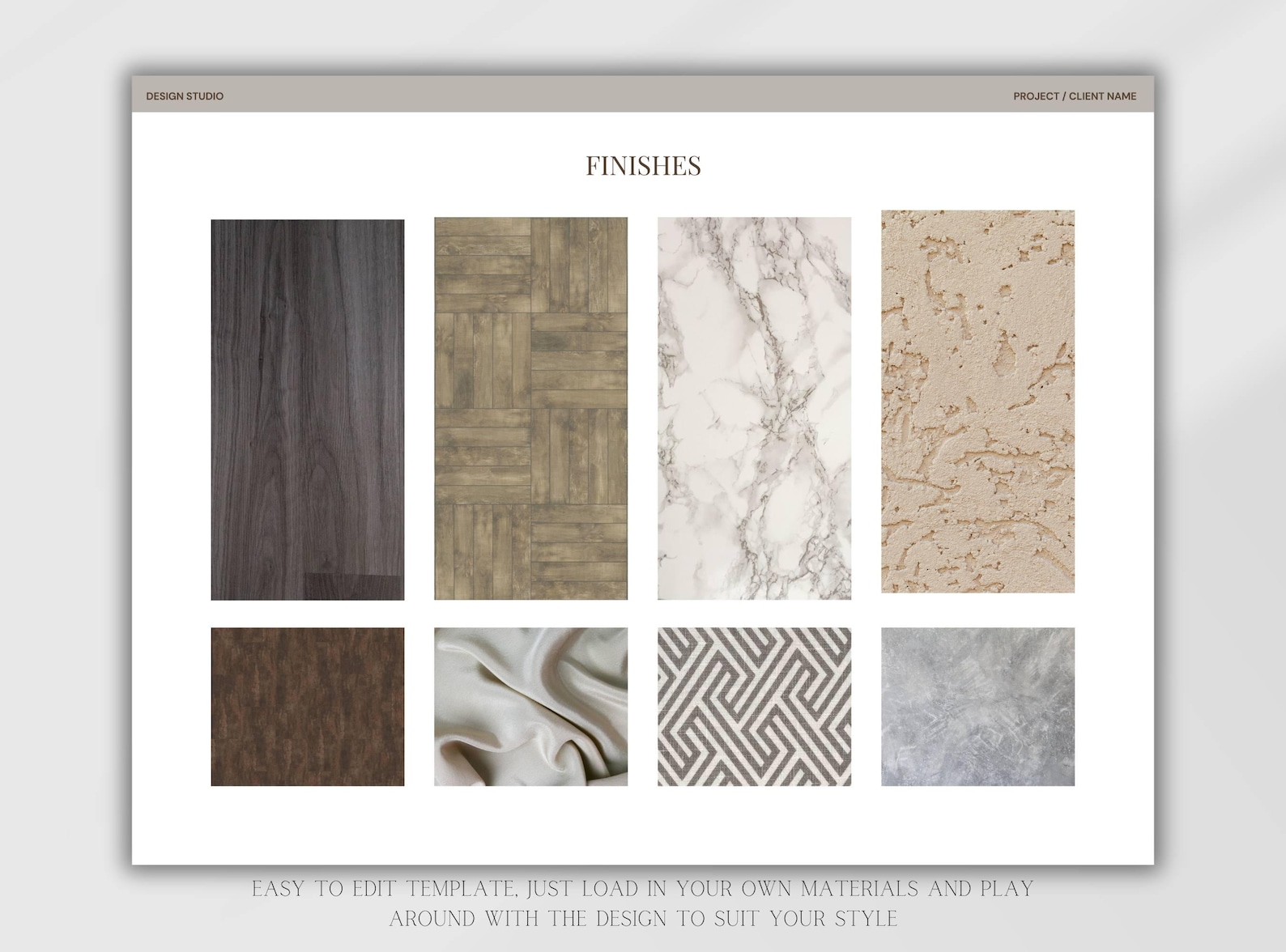 Interior Design FF&E Schedule Template | Furniture and Finishes ...