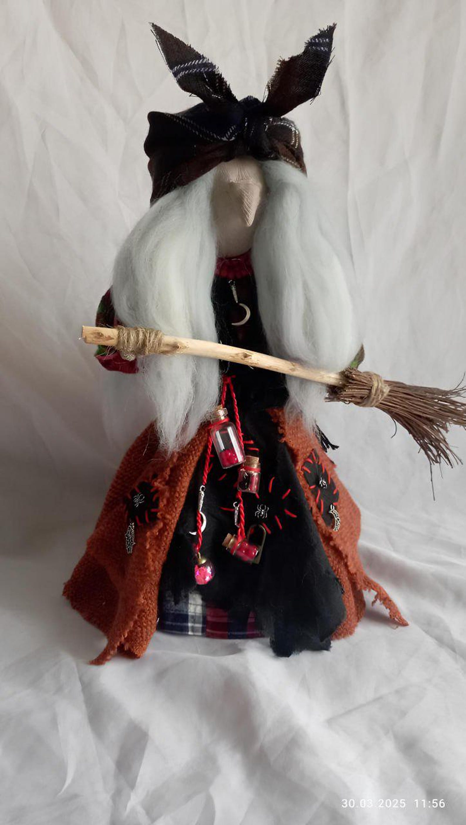 Baba Yaga Doll. Forest Witch. Amulet for the Home. Handmade. - Etsy