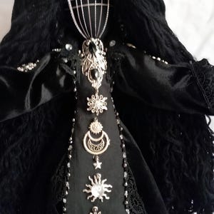 Mara Doll. Night Mistress. Moon Shadow. Star Oracle. Handmade. - Etsy