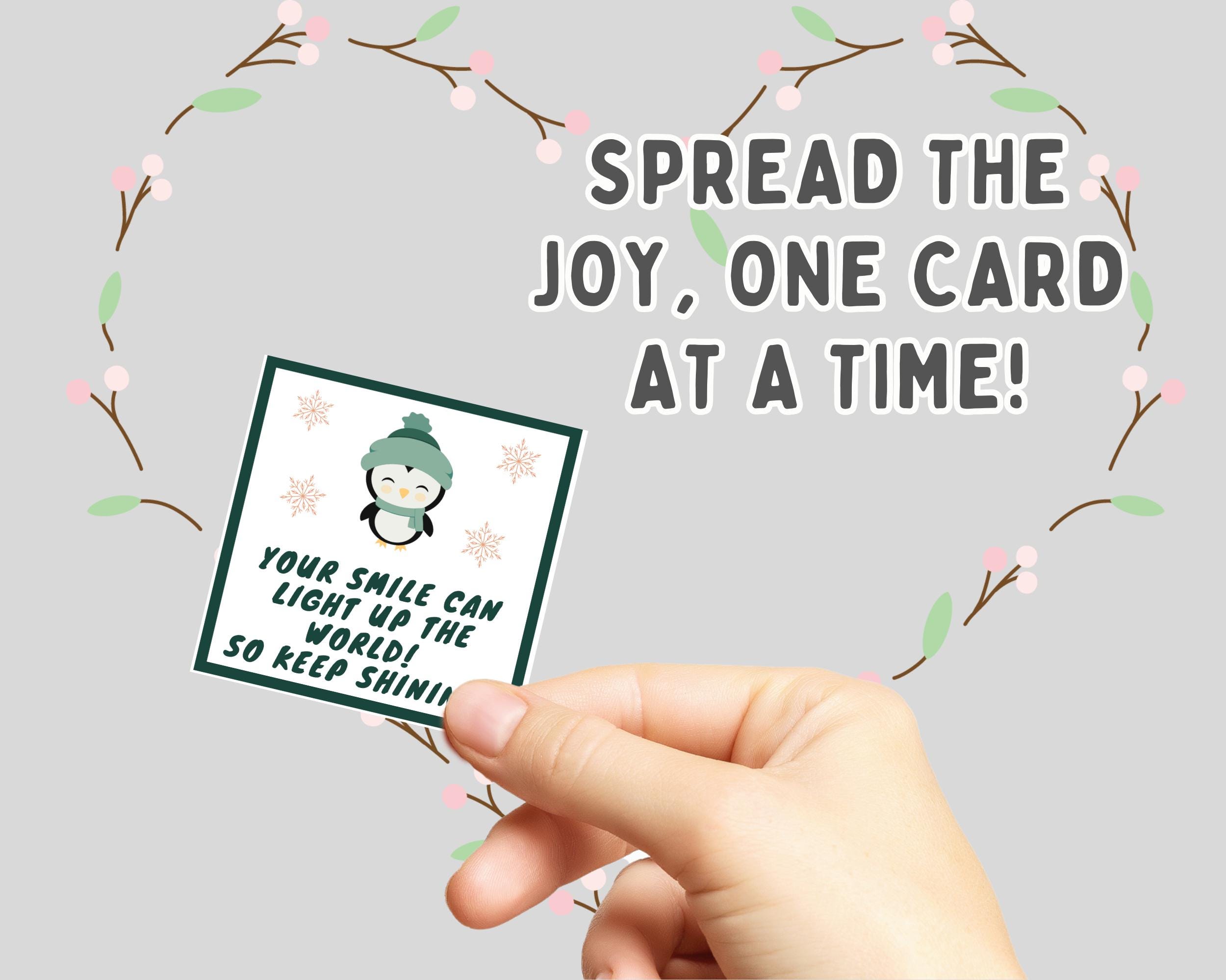 Printable Compliment Cards - Spread 12 Days of Kindness This Winter ...