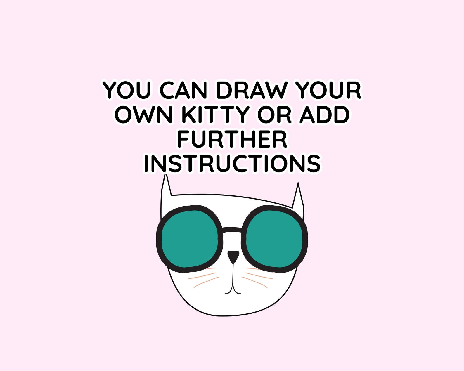 Kitty Roll the Dice & Draw Activity, for Kids and Cat Lovers, Fun ...