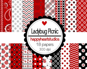 Ladybug Picnic | Etsy