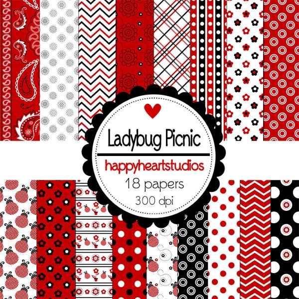 Ladybug Picnic - Etsy