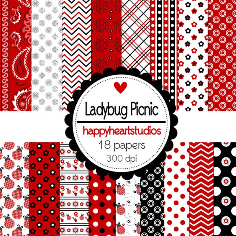 Ladybug Picnic - Etsy