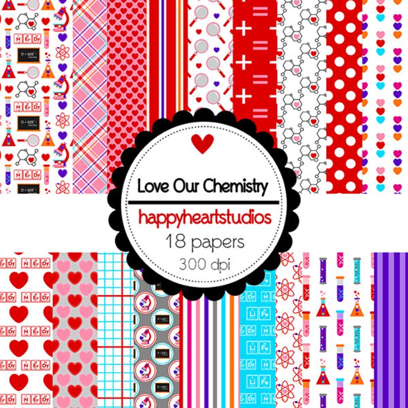 Chemistry Valentines Card - Etsy