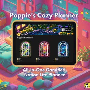 Cozy Notion Life Planner: All-in-one Gamified Template - Etsy
