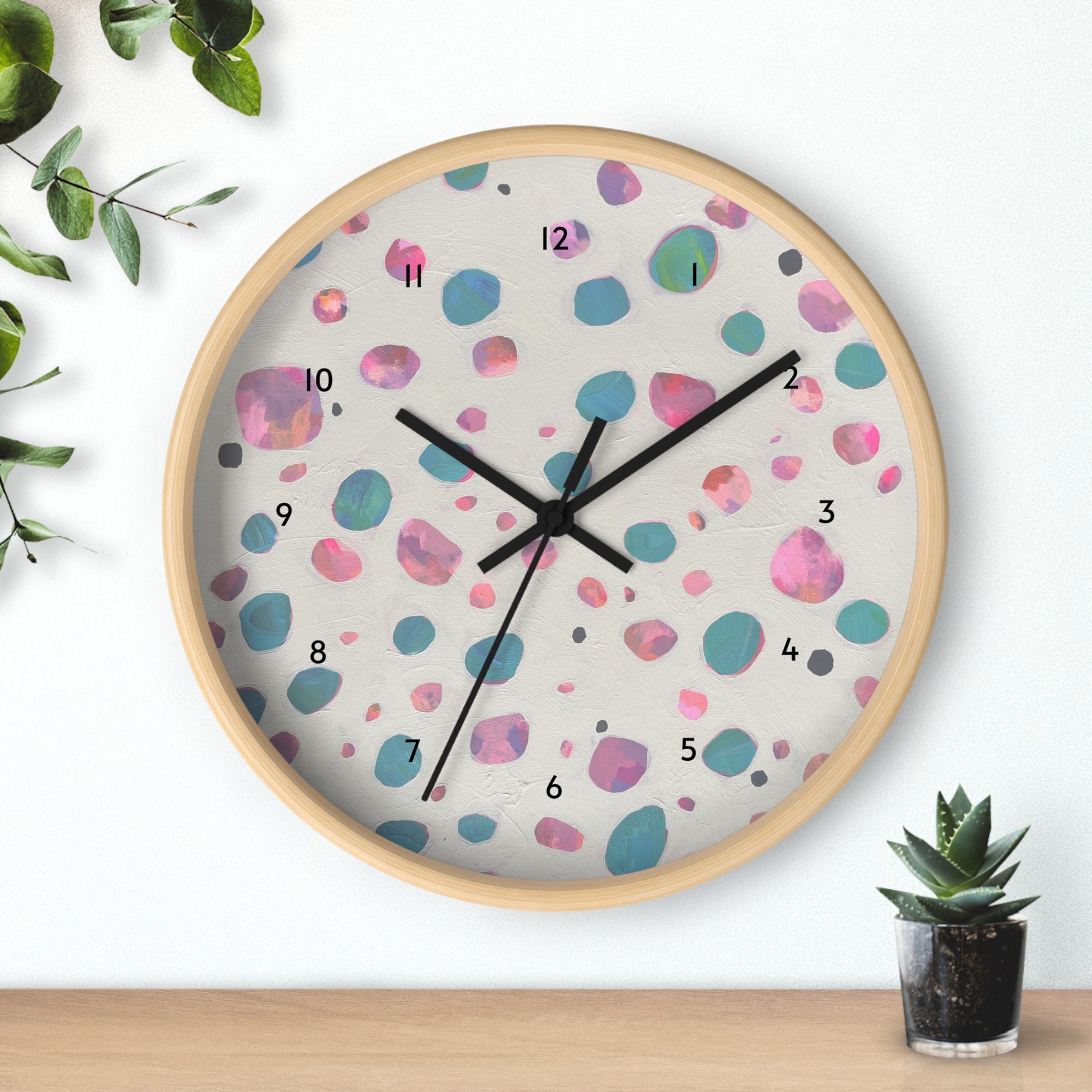 Suns and Moons - Wall Clock - Etsy