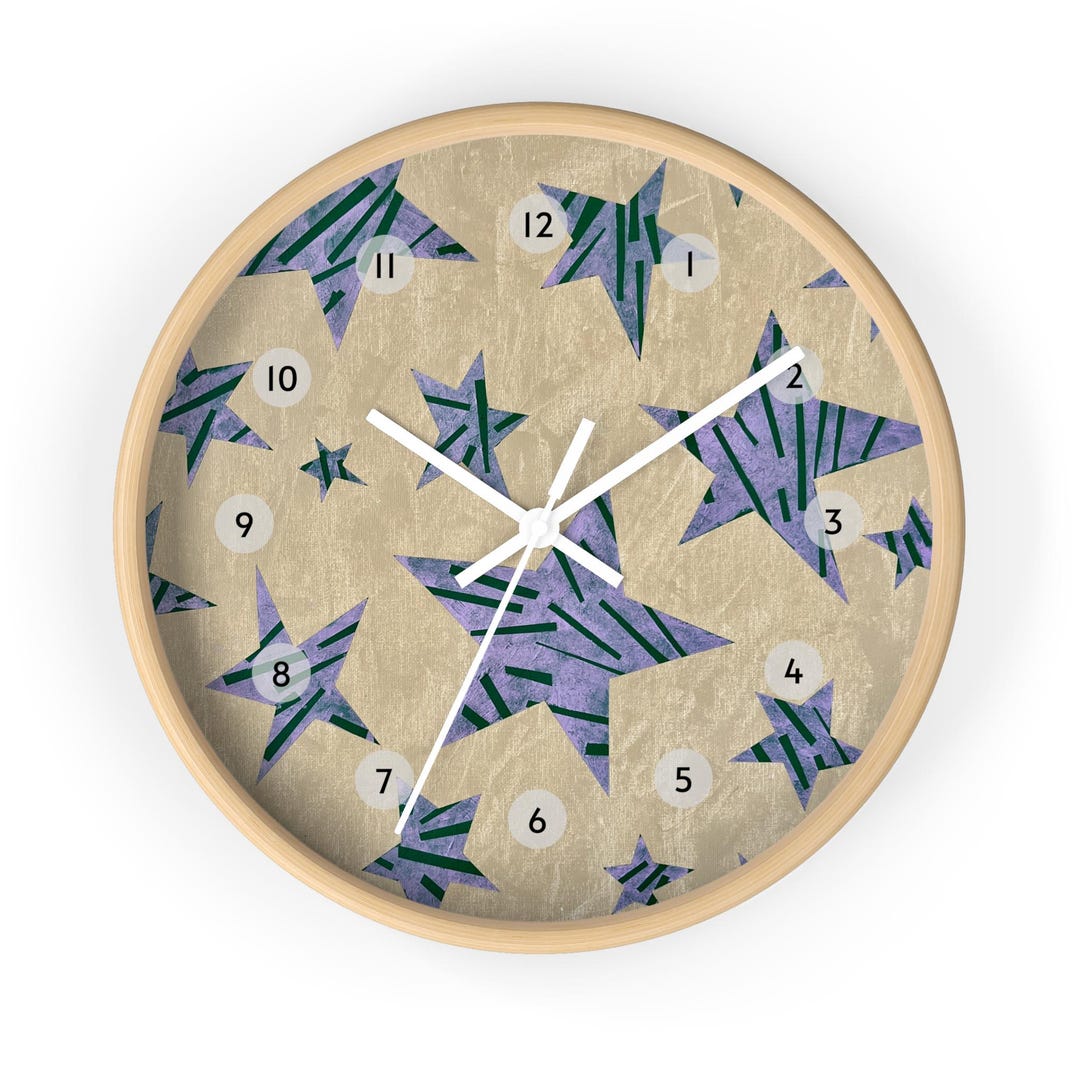 Star Party - Wall Clock - Etsy