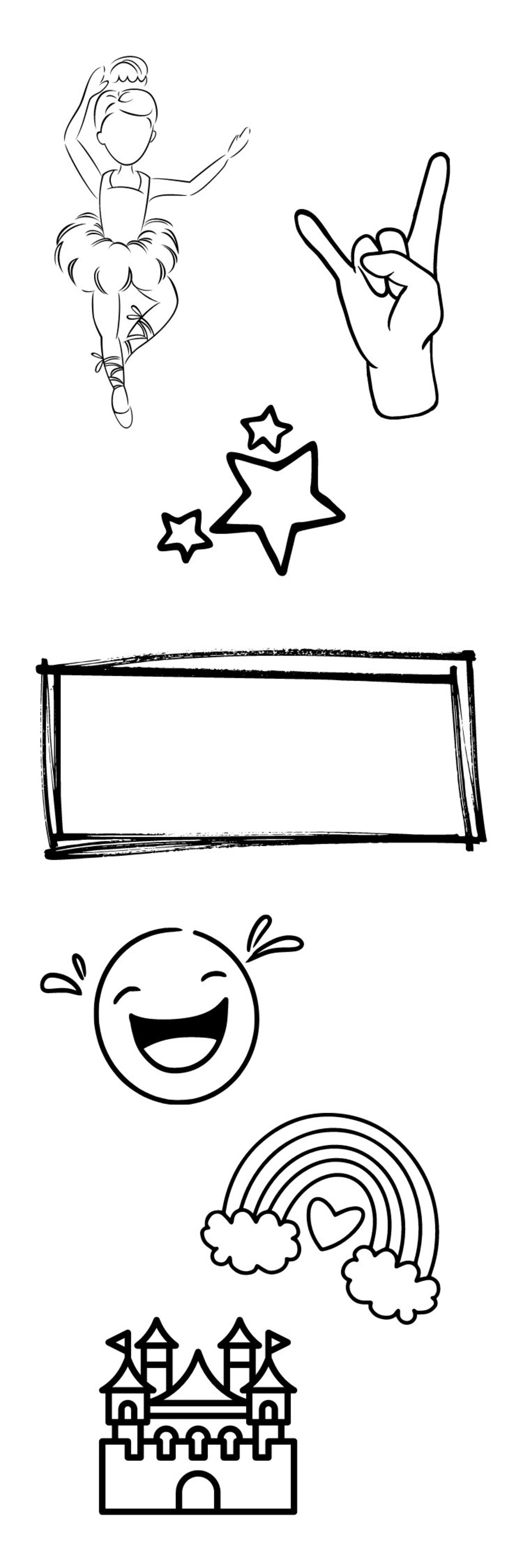 DIY Doodle Bookmarks | Instant Download - Etsy