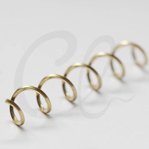 Brass Brass Coil Link - Spring 62x9.6mm (3641C-V-250) - Etsy