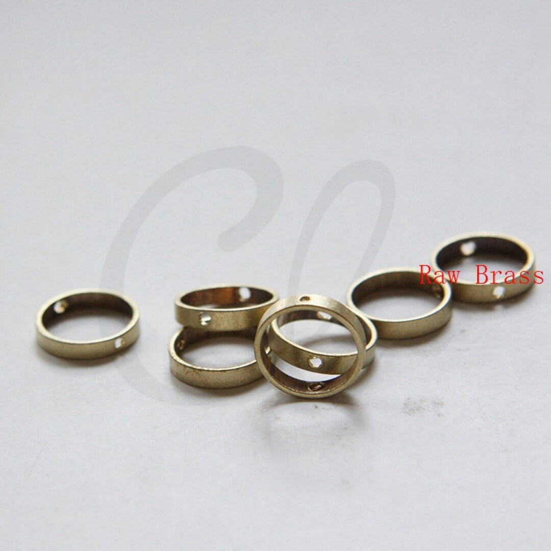 10 Pieces Raw Brass Round Frame - Round 12mm (3286C-F-87) - Etsy