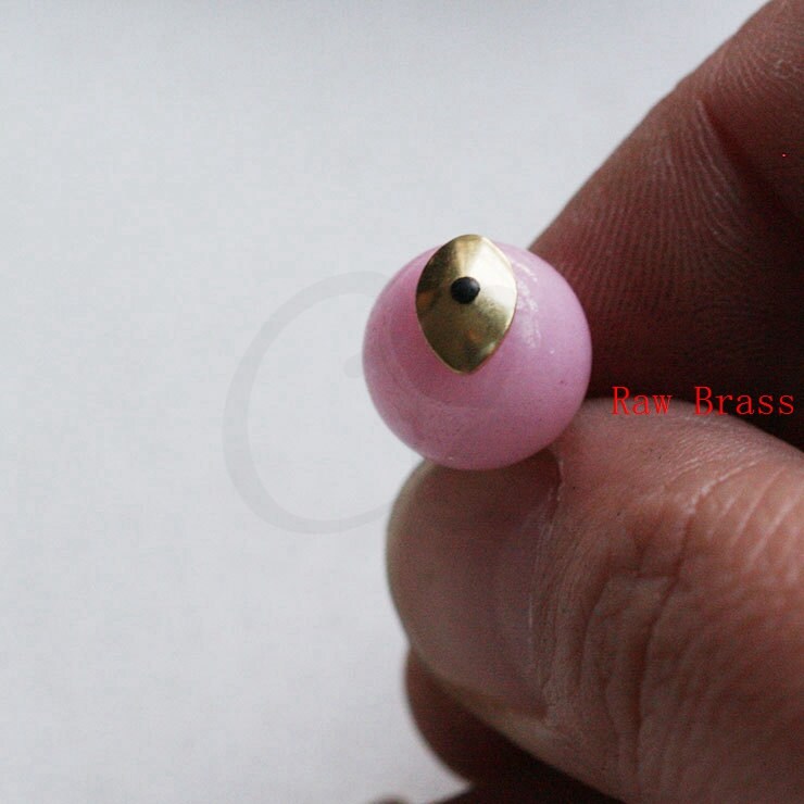 One Piece Premium Gold Plated Brass Base Oval Bead Cap - 8.7x5.5mm ...
