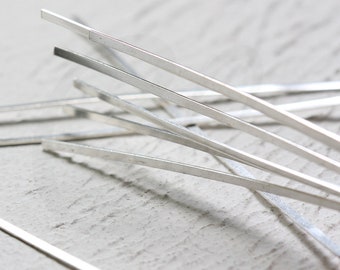 Flat Silver Wire | Etsy