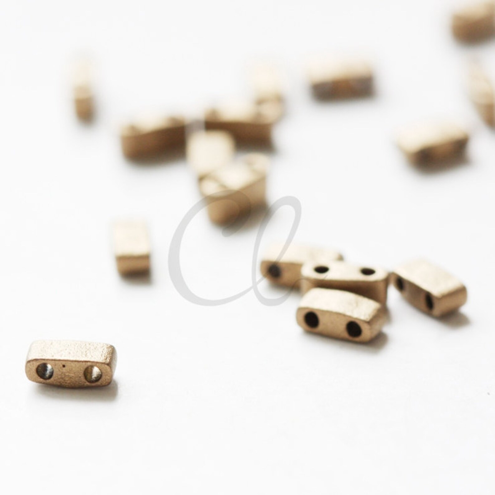 5 Grams Japanese Miyuki Tila Half Cut Beads-dark Bronze Opaque Matte ...