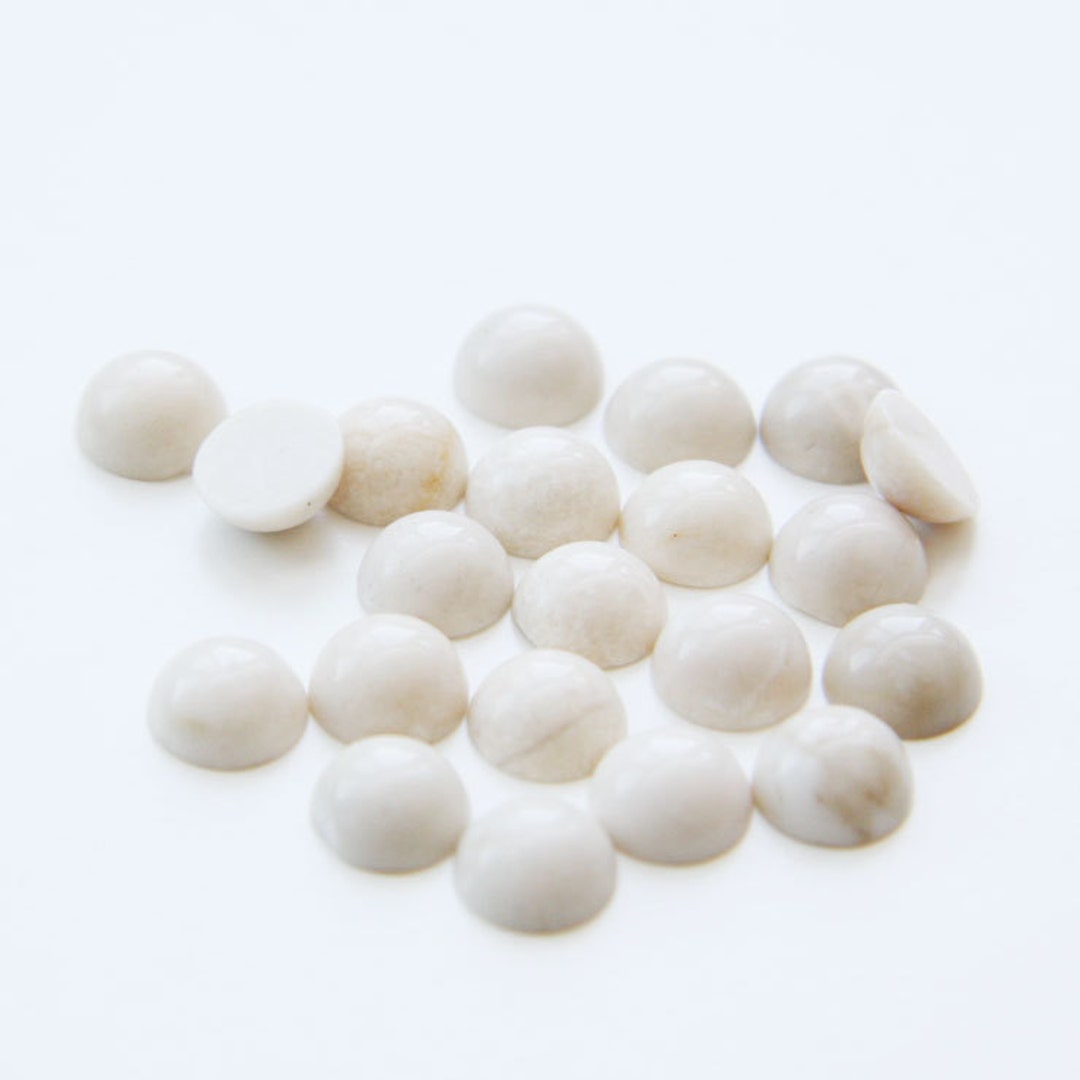 12 Pieces Natural Riverstone Stone Cabochons-8mm (08RIVR) (B-5-11) - Etsy