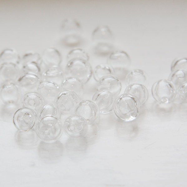 Clear Glass Beads - Etsy