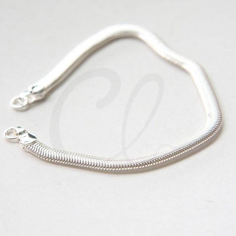 One Piece Premium Silver Plated Hand Linked Finished Chain - Etsy