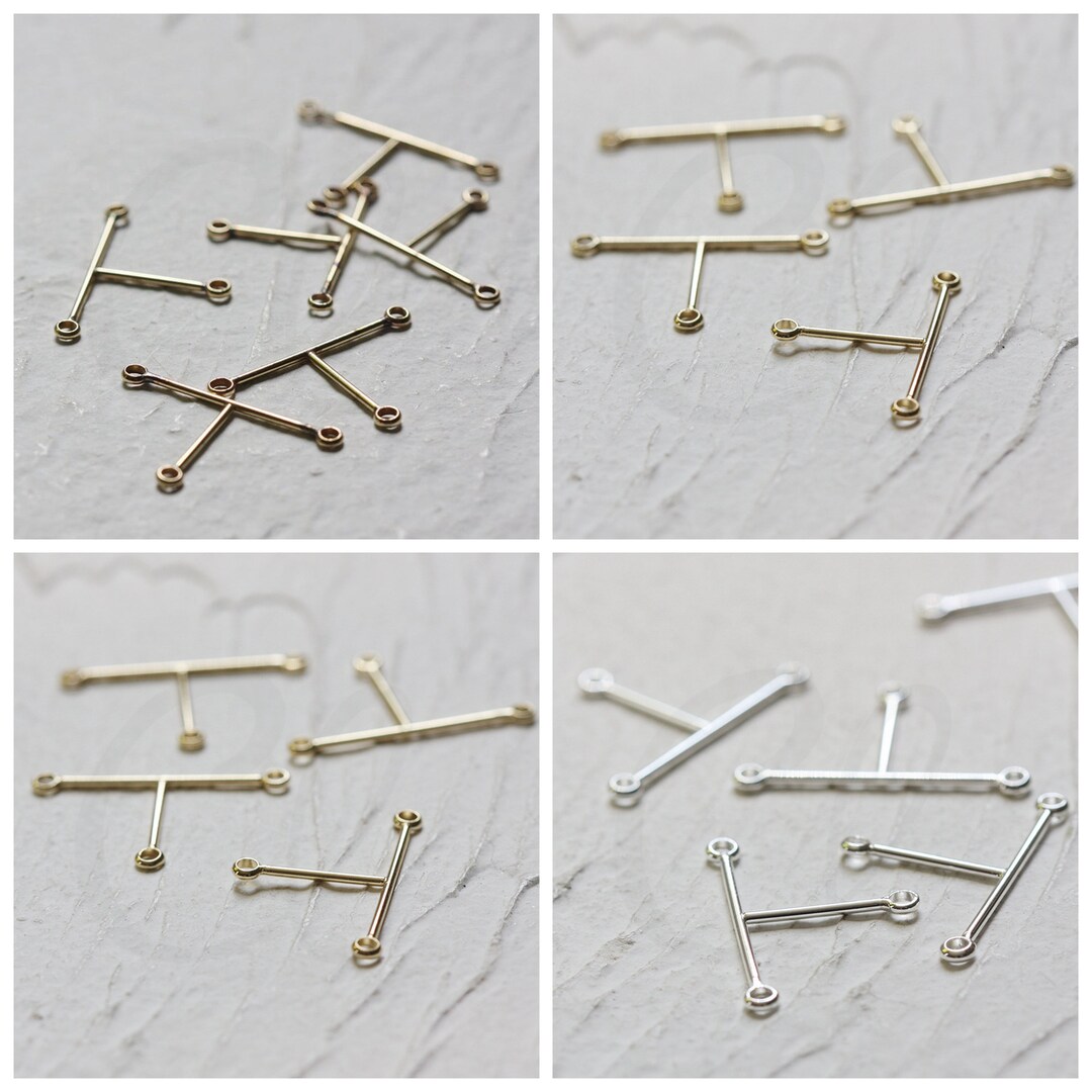 Solid Brass Hand Soldered T Connector - 16.5x20.7mm (4293C) - Etsy