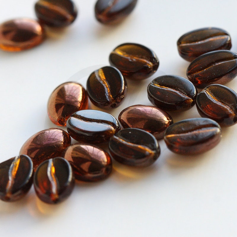 Coffee Bean Beads - Etsy