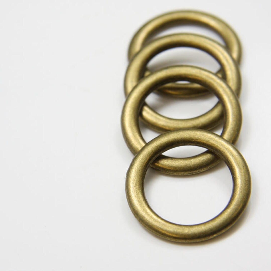 4 Pieces Antique Brass Tone Base Metal Rings- 28mm (11678Y-B-9B) - Etsy