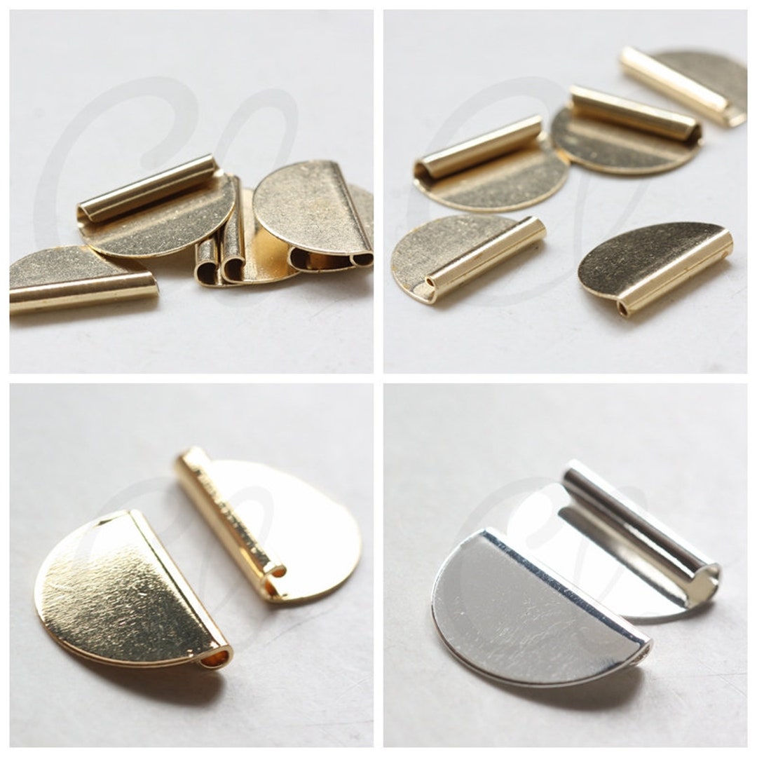 Solid Brass Half Circle Spacer - 19x13mm (3756C-V-109) - Etsy