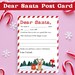 Dear Santa Letter, Santa Letter for Kids, Printable Letter to Santa ...