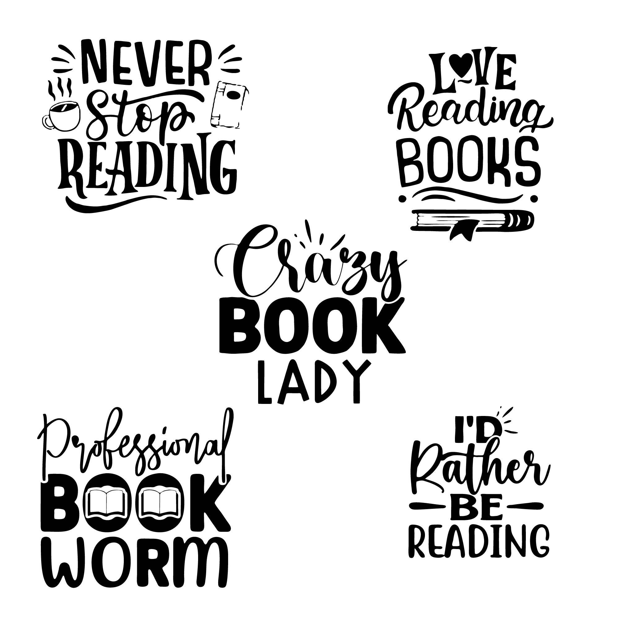 Librarian Svg Bundle, Librarian Clipart for Cricut, Librarian Icon ...