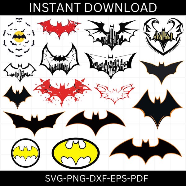 Batman svg - Etsy