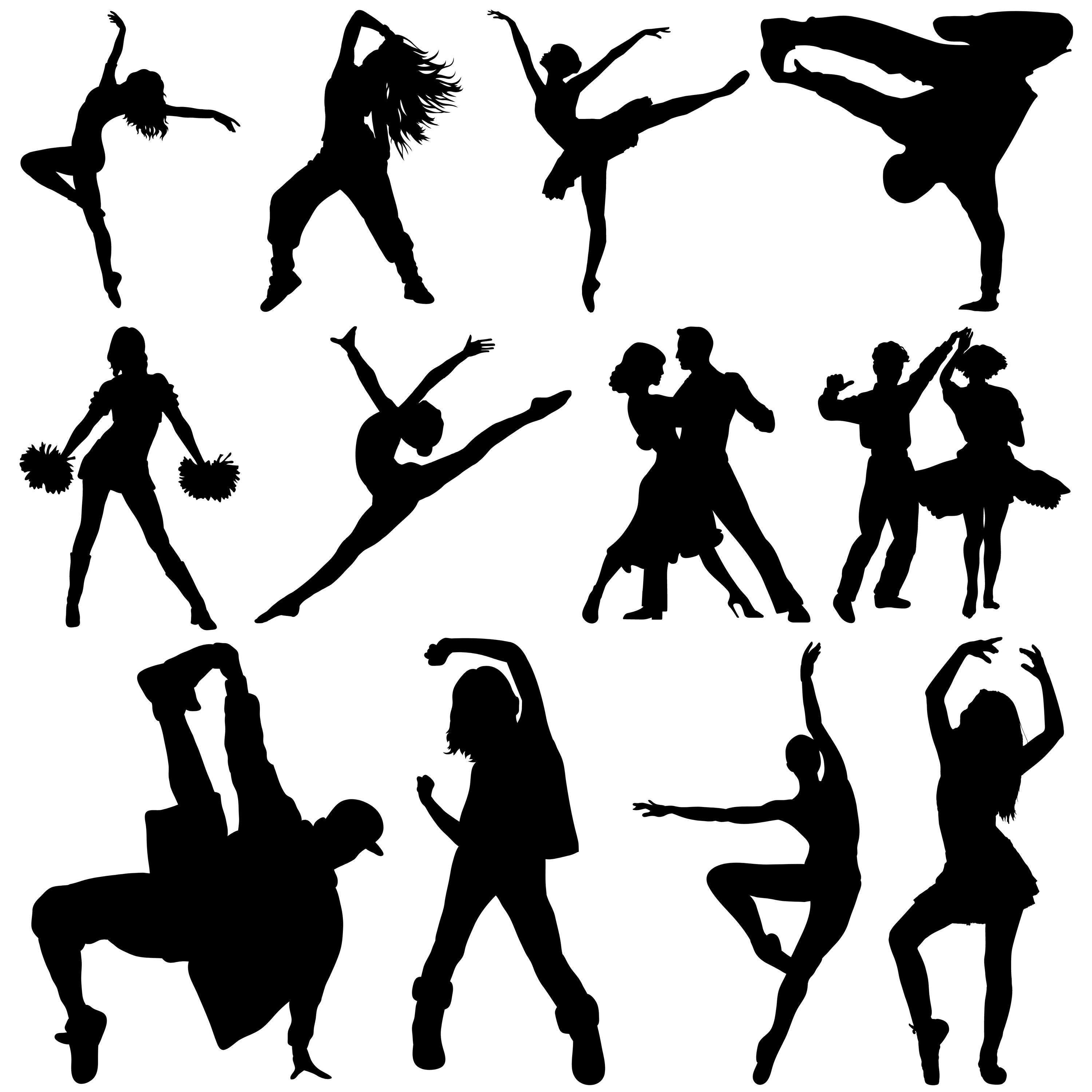 Ballerina Silhouette Leap