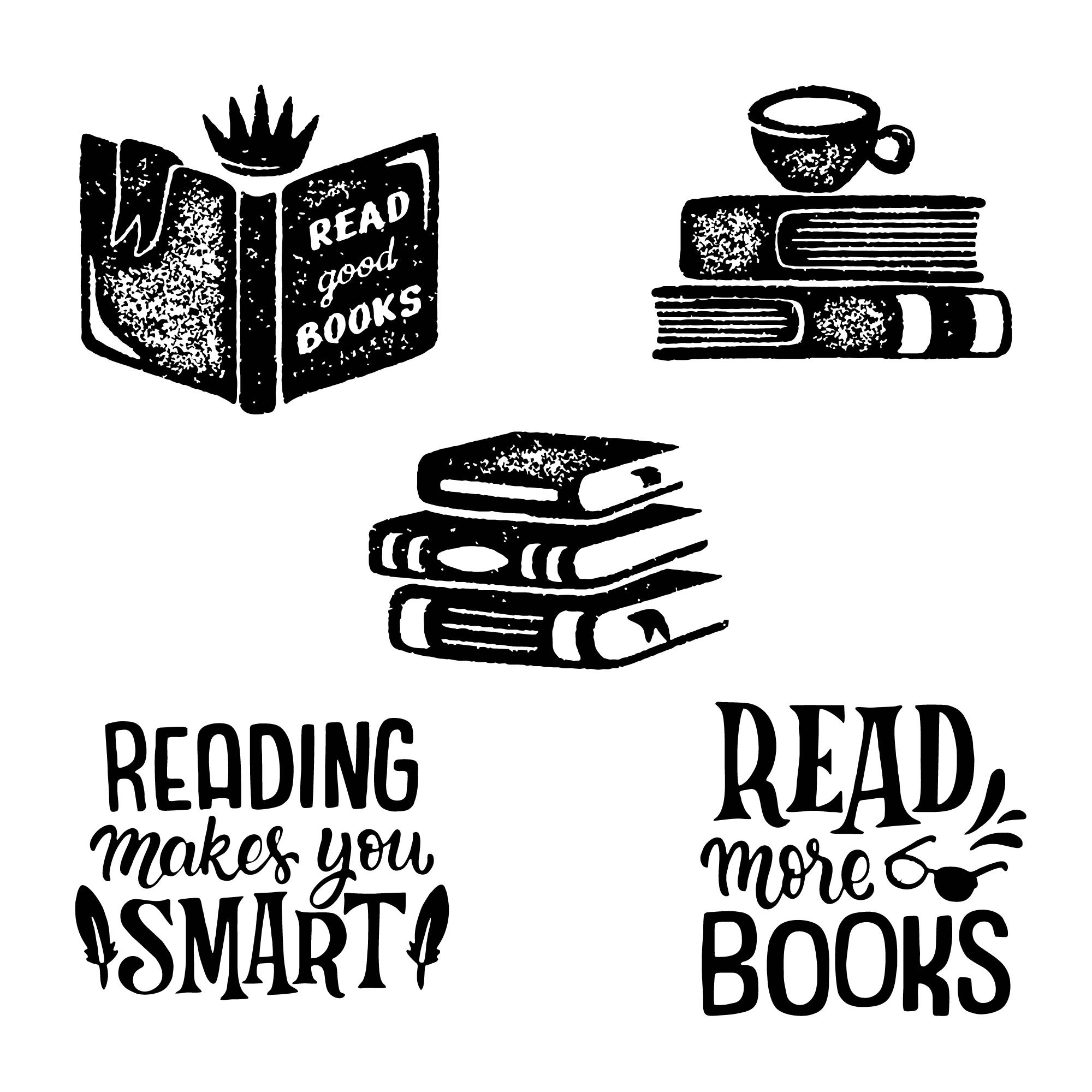 Librarian Svg Bundle, Librarian Clipart for Cricut, Librarian Icon ...