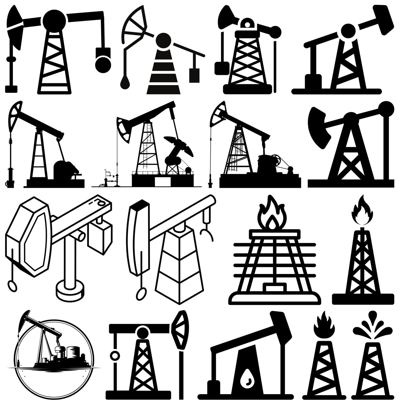 Oilfield SVG Bundle, Oilfield Eps, Oilfield Vector, Oil Pipeline Svg ...