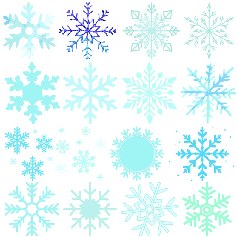 Snowflake SVG, Snowflake Svg Bundle, Flake Winter SVG, Christmas SVG ...
