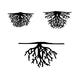 Tree Roots Svg Bundle, Roots Clipart, Roots Vector, Tree Roots Decal ...