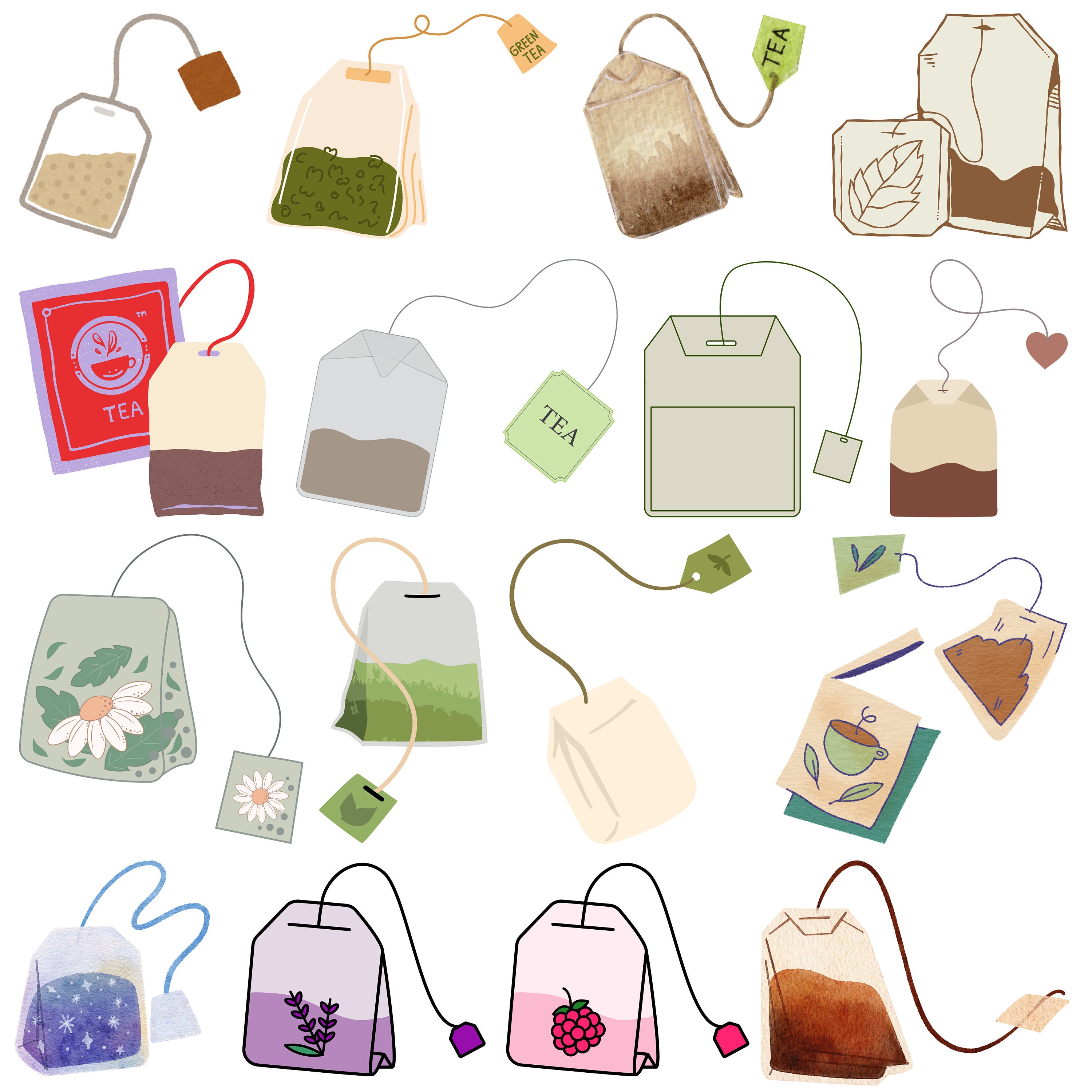 Tea Bag SVG, Tea Lover Svg, Tea Drink Svg, Tea Vector, Tea Lover Eps ...