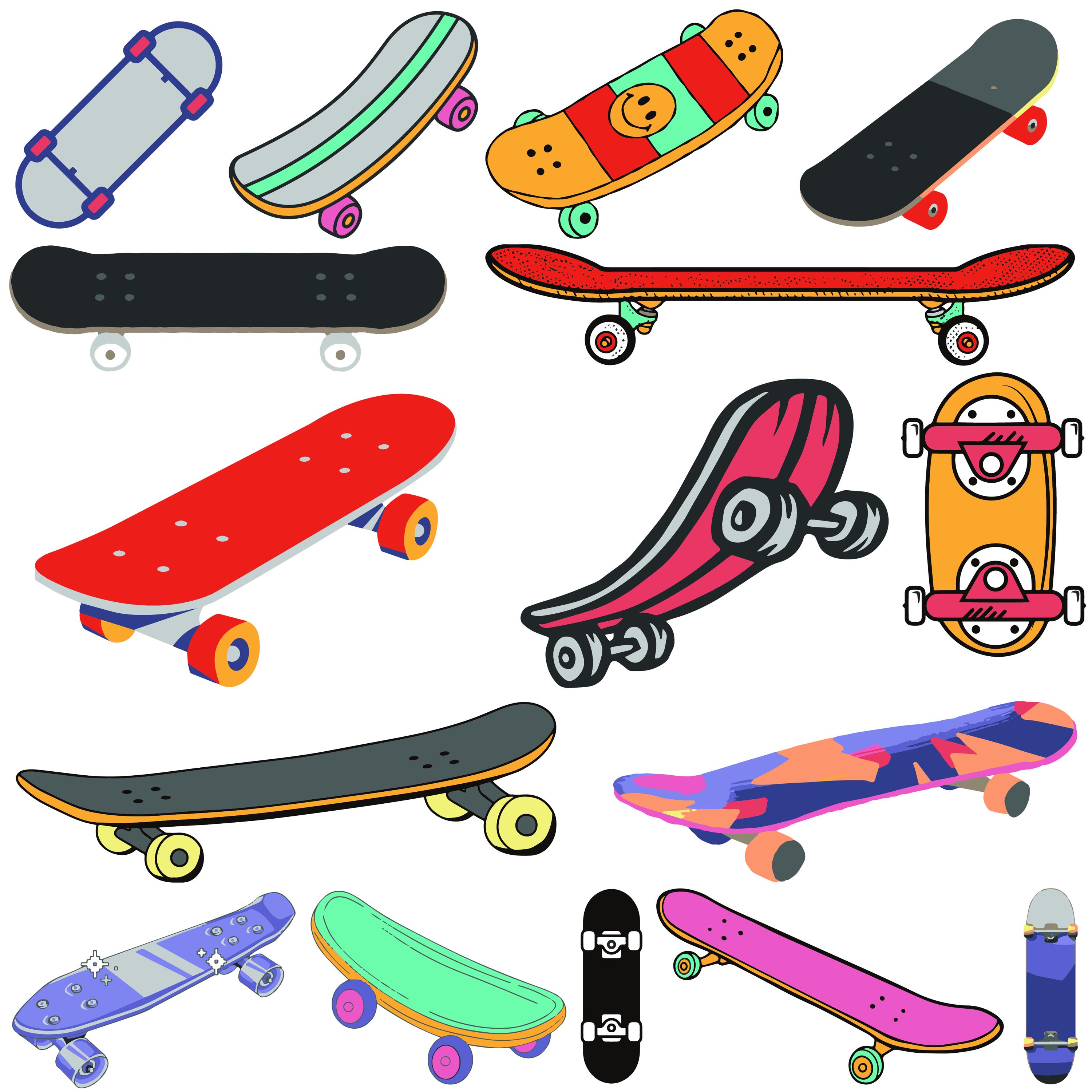 Skateboard SVG, Skateboarding SVG, Skateboard Cricut, Skateboard Cut ...