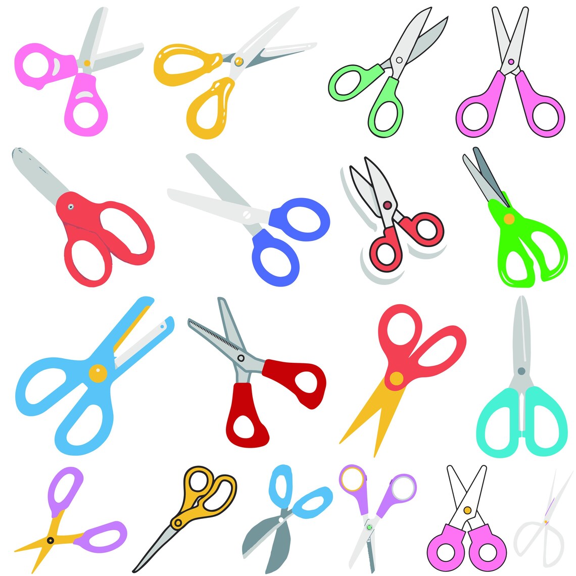 Scissors SVG, Scissors Clipart, Scissors Cut Files, Scissors Cricut ...