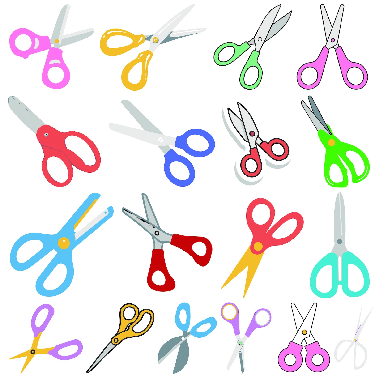 Scissors SVG, Scissors Clipart, Scissors Cut Files, Scissors Cricut ...