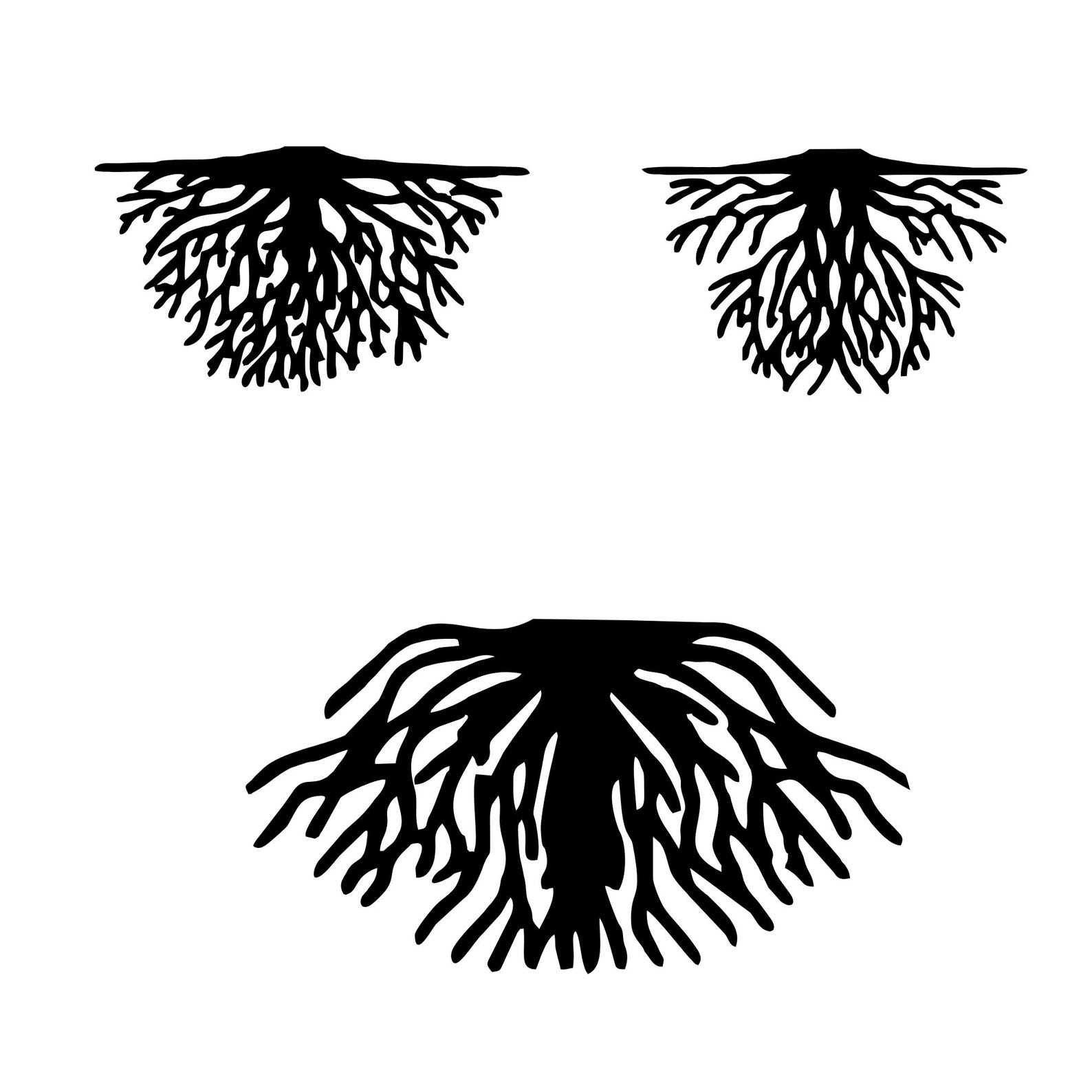 Tree Roots Svg Bundle, Roots Clipart, Roots Vector, Tree Roots Decal ...