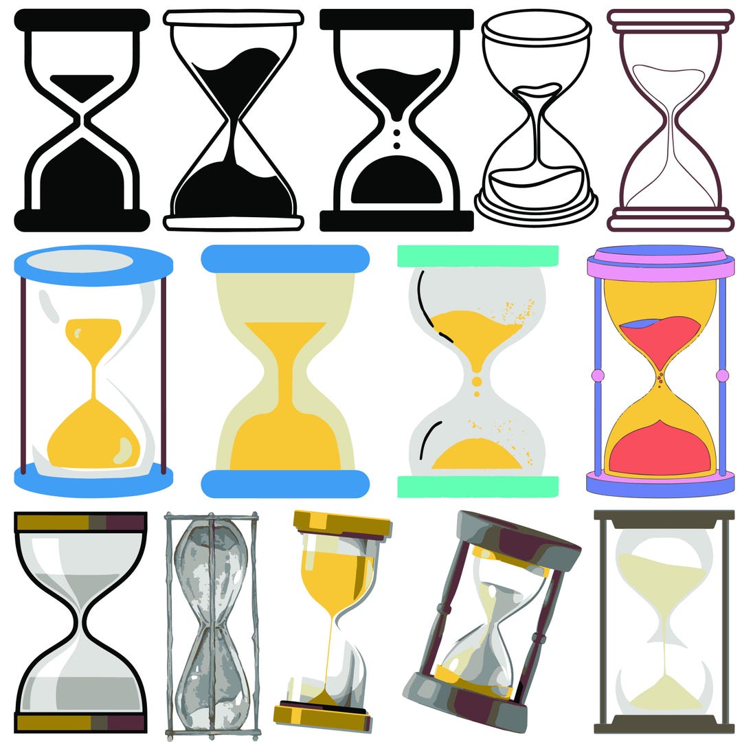 Hourglass SVG, Sand Clock Svg, Sand Time SVG, Clock Svg, Hourglass Cut ...