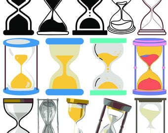Hourglass SVG, Sand Clock Svg, Sand Time SVG, Clock Svg, Hourglass Cut ...