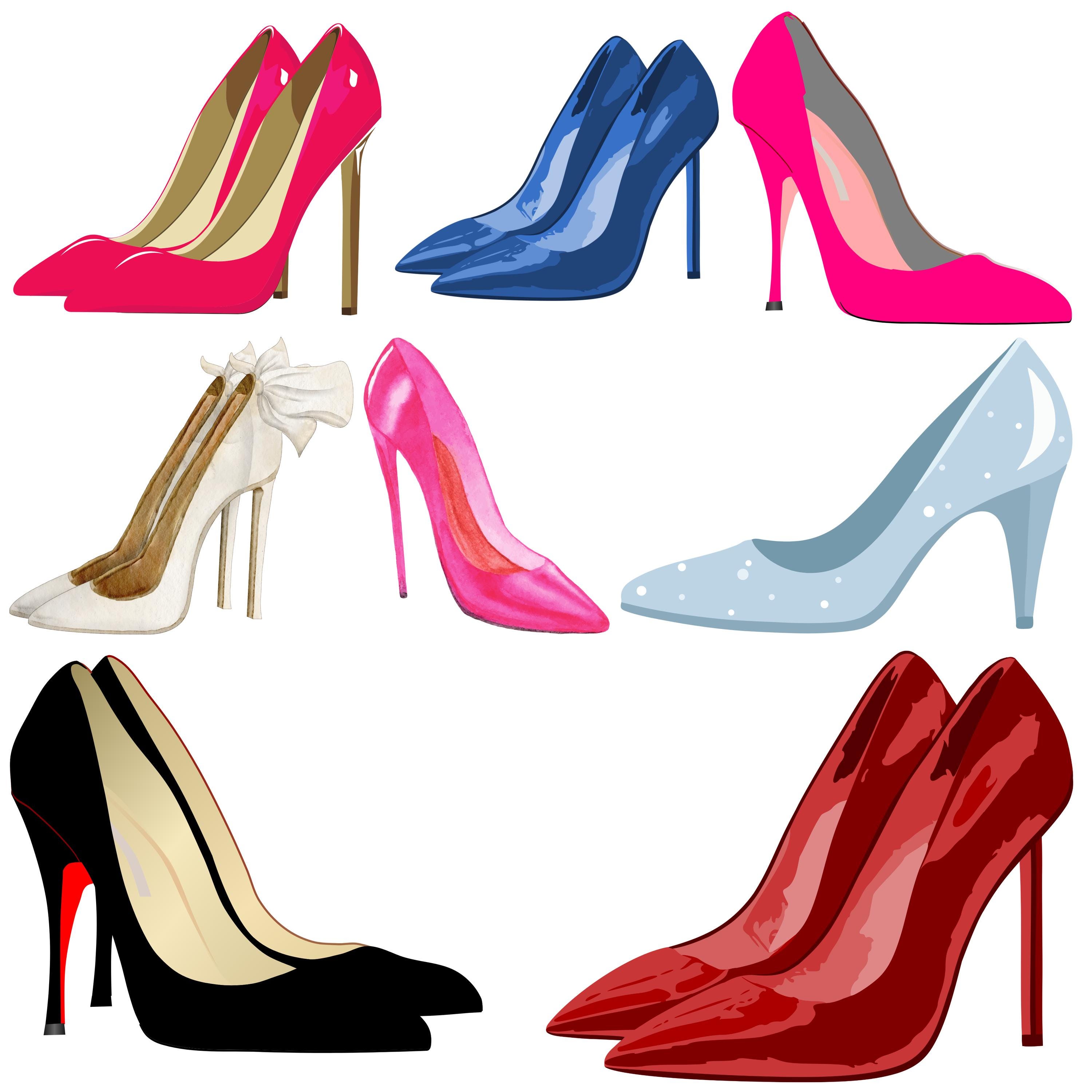 High Heels SVG, Woman Shoes SVG, High Heel SVG, High Heels Circut ...