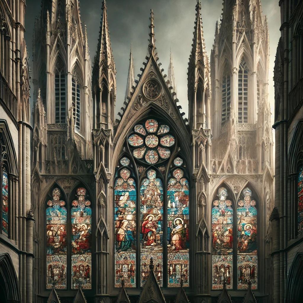 MEDIEVAL STAINED GLASS - Etsy