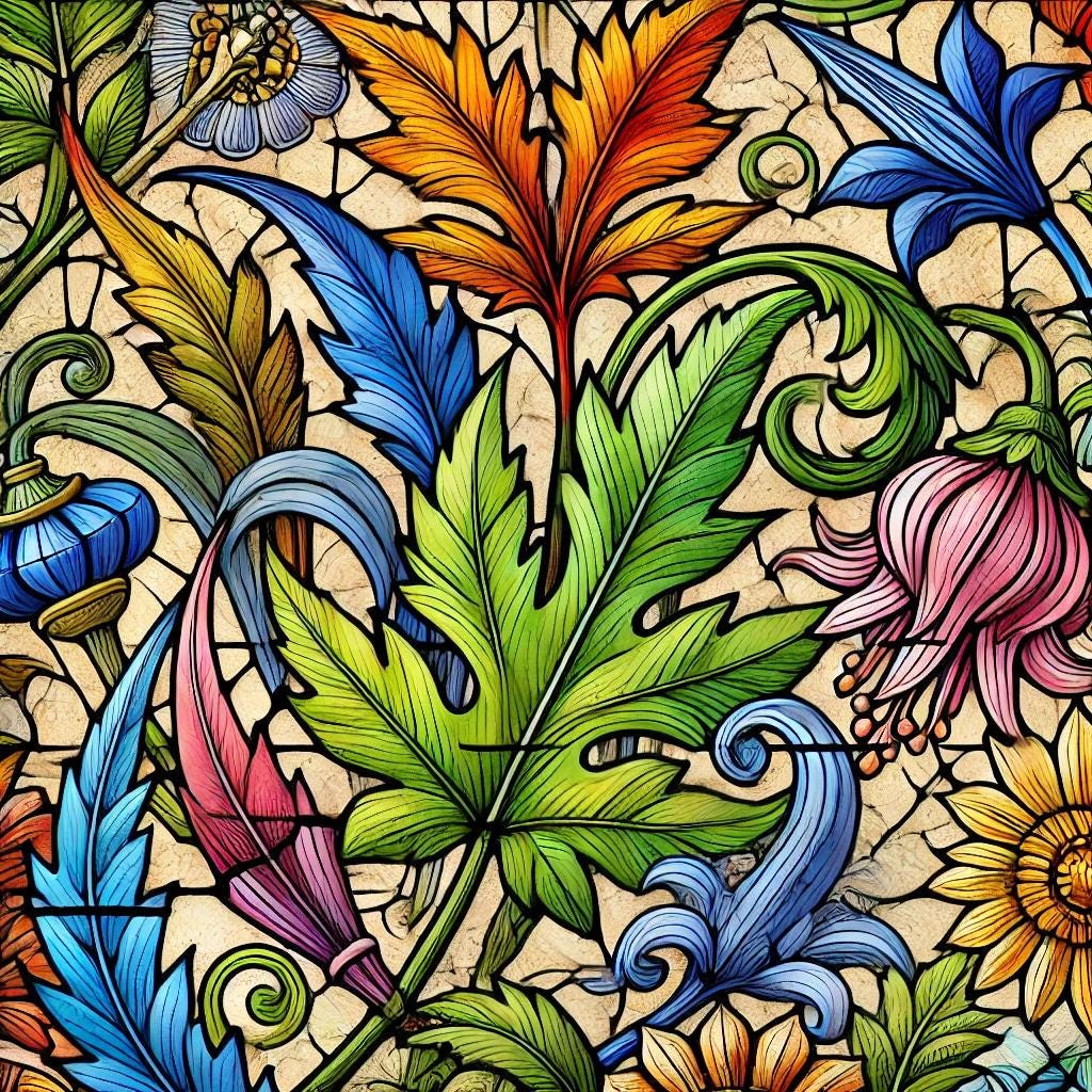 MEDIEVAL STAINED GLASS - Etsy