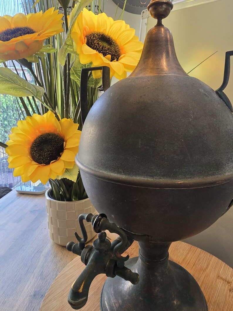 Victorian Copper Tea Urn | Antique Samovar 43cm | G.B. Lewis London ...
