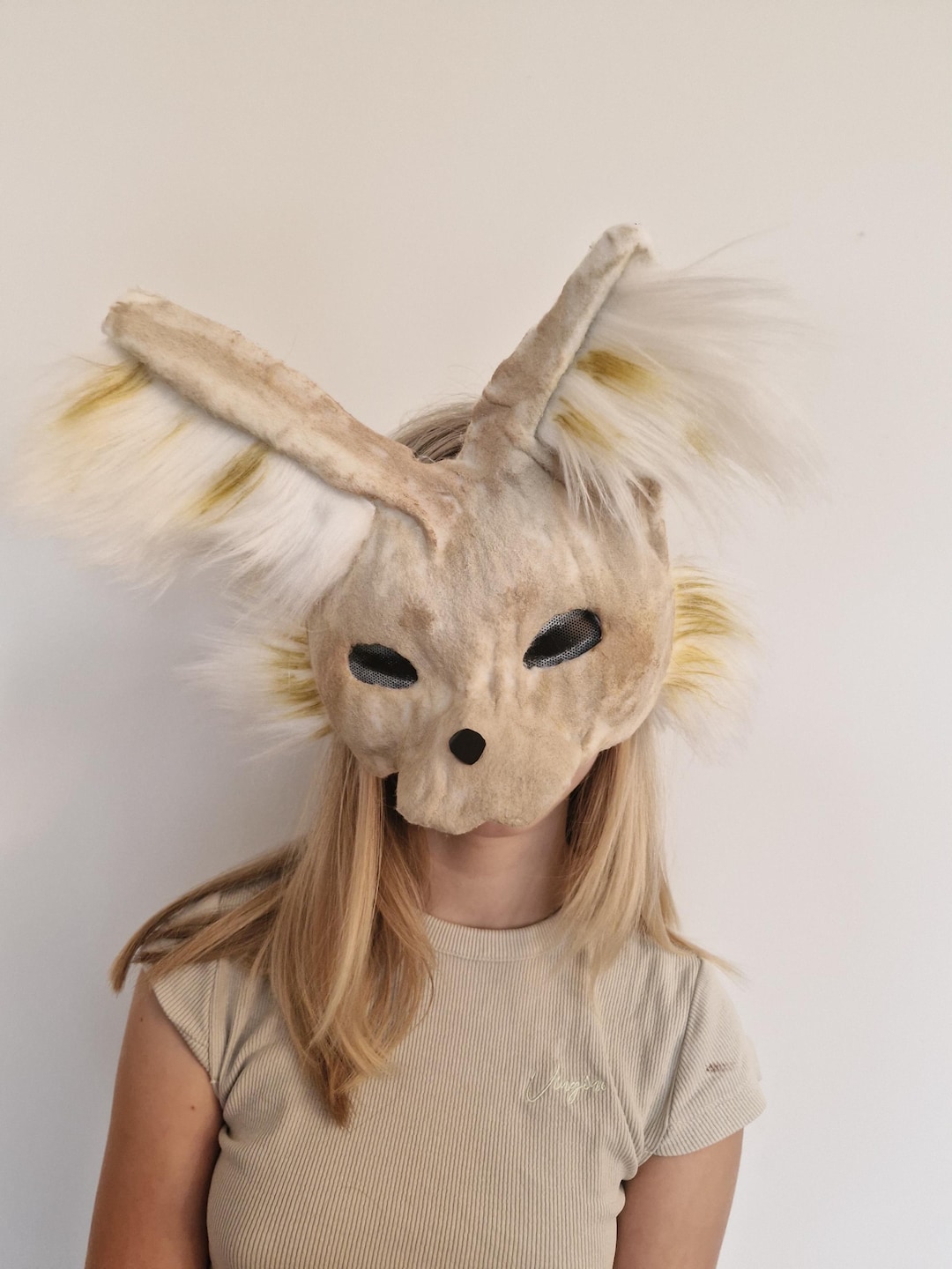Handmade Therian Mask - Cute Fennek - Etsy